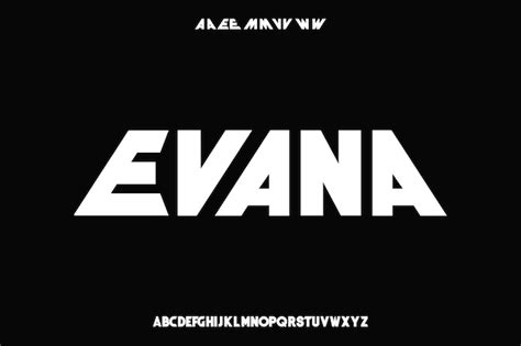 Premium Vector Display Font Alphabet Font Vector Design Suitable For Headline Logotype Poster