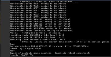 S A L I Failed To Mount Sysroot Tr N Centos S D Ng Xfs File System Nhan Hoa Knowledgebase
