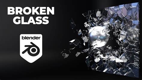 Broken Glass In A Blender Youtube