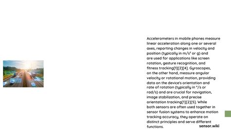 Comprehensive Difference Between Accelerometer Sensor And Gyroscope Sensor In Mobile Phones