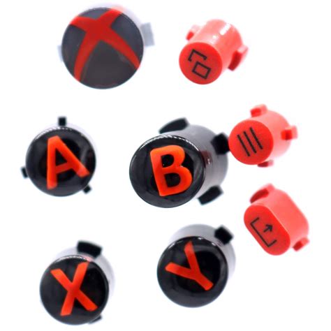 Buy Deal4go 8 Pack Plastic Abxy Button Menu View Sync Share Key Set Replacement For Xbox Series