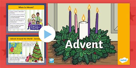 Ks1 Advent Powerpoint Classroom Resource Teacher Made