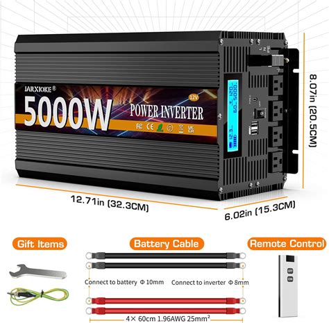 Jarxioke 5000 Watt 12 Volt To 120 Volt Inverter Review Pros And Cons