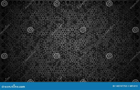 Honeycomb Lattice Of Abstract Backgrounds Vector Illustration Isolated