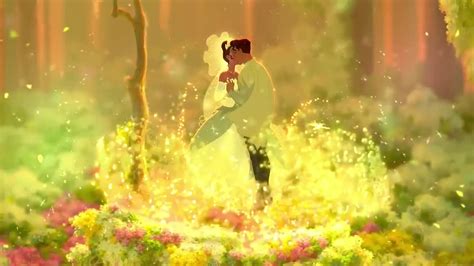 Tiana And Naveen Kiss Video Clip By The Princess And The Frog