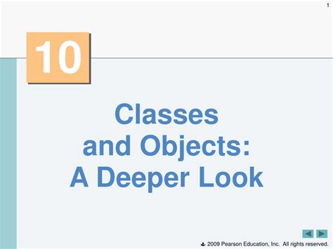Ppt Classes And Objects A Deeper Look Powerpoint Presentation Free