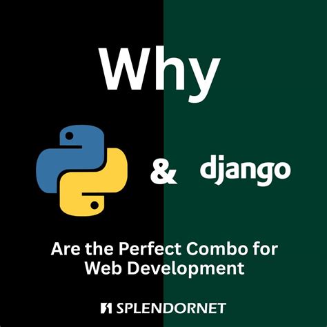Python Django Webdevelopment Techinnovation Scalablesolutions Splendornet Technologies