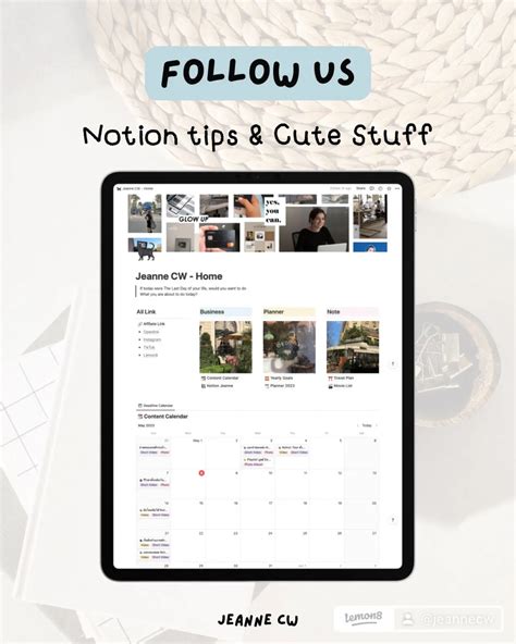 📓แจก Widget แต่ง Notion ใช้ได้ฟรี ไม่มีค่าใช้จ่าย แกลเลอรีที่โพสต์โดย Jeannecw Lemon8