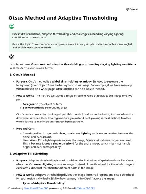 Otsus Method And Adaptive Thresholding Pdf Voxel 3 D Modeling