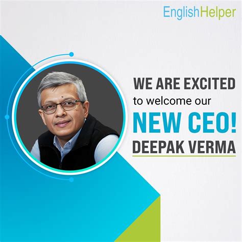 deepak verma on linkedin it gives me great pleasure to share that i have taken on a new role to…