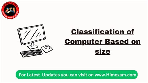 Classification Of Computer Classification Of Computer