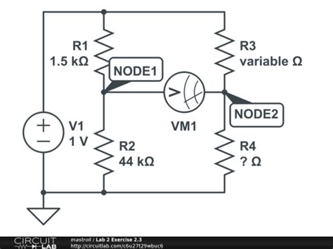 Lab Exercise CircuitLab