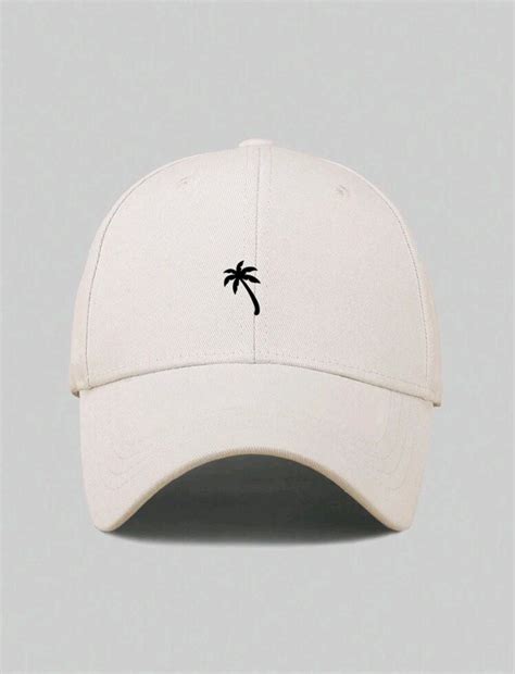 Custom Color Palm Tree Baseball Cap Embroidered Summer Hat Monogram Vintage Style Unisex