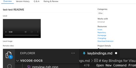 Videos On Extension Pages Should Have A Max Width · Issue 495 · Microsoftvsmarketplace · Github