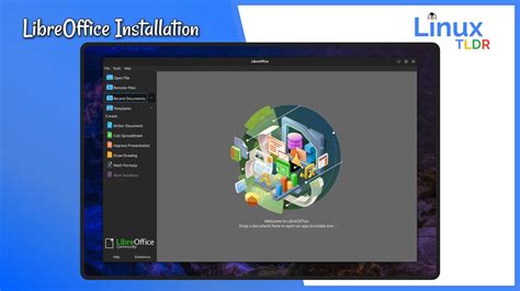libreoffice installing upgrading and removing on linux
