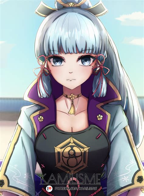 Ayaka Our Most Anticipated Cyro Waifu Drawn By Me She May Not Be