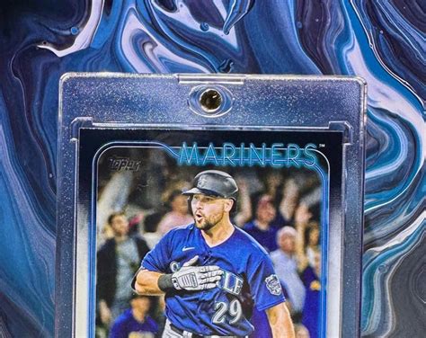 Cal Raleigh Baseball Card 2024 Topps Mariners Hero Etsy