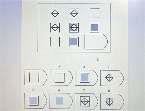 Find The Missing Image Picture Of A Pattern Recognition Problem