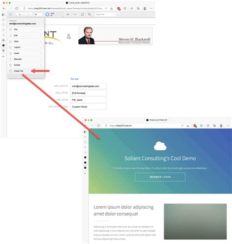 Custom Oauth Login Flow For Your Filemaker Webdirect Solution