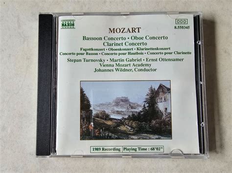 Mozart Bassoon Concerto Oboe And Clarinet Concerto Kaufen Auf Ricardo