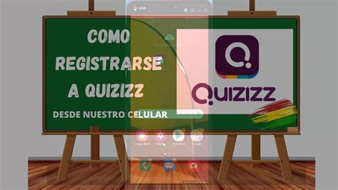 Como Registrarse A Quizizz Desde El Celular Youtube