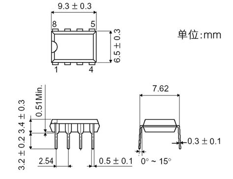 Bobarry 全新ne555p 編程振蕩器脈沖發生器 直插高品質定時器 Ic芯片dip 8 50個起售 露天市集 全台最大的網路購物市集
