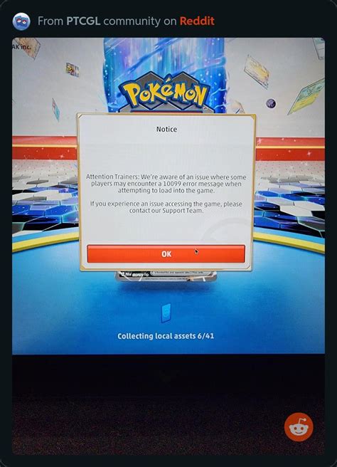 Reporting Error 10099 To The Support Team Rptcgl