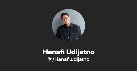 About Hanafi Instagram Linktree