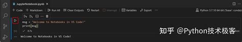 代码编辑与数据分析的完美结合：vscode 携手 jupyter notebook 知乎