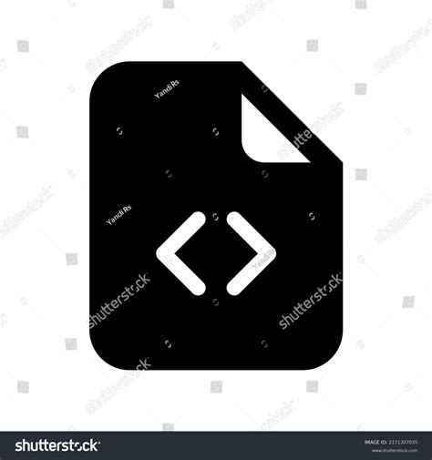 Code Icon Vector Symbol Design Illustration Stock Vector Royalty Free