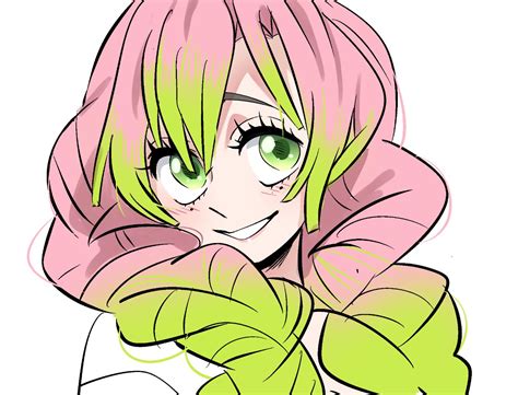 Kanroji Mitsuri Kimetsu No Yaiba Drawn By Soyeonp19 Danbooru