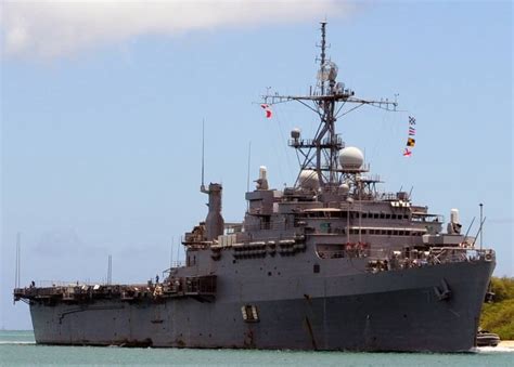 Uss Cleveland Lpd 7 Austin Class Amphibious Transport Dock Landing Ship