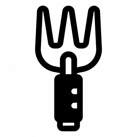 Garden Fork Gardening Outdoor Yard Environment Icon Download On