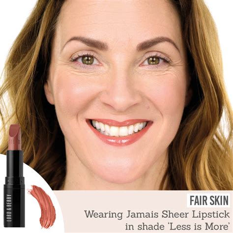 Lord And Berry Jamais Sheer Lipstick Less Is More Natural And Glossy