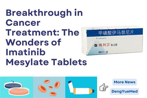 Cancer Treat The Wonders Of Imatinib Mesylate Tablets