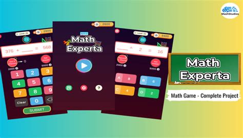 Math Experta Math Game Unity Complete Project Gamedev Market