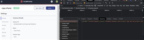 unable to set project instance type of a legacy project in ff 1 5 0 · issue 1856 · flowfuse