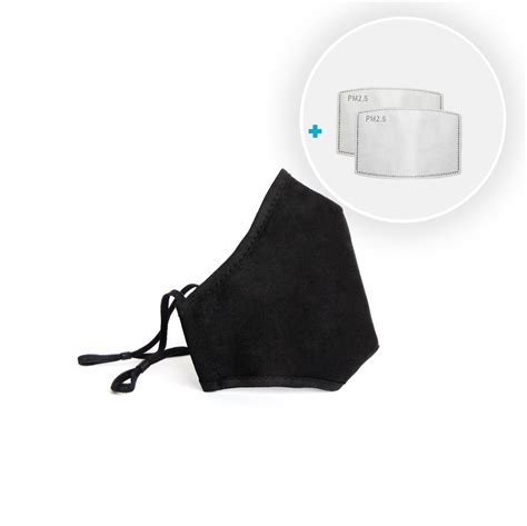 Маска с филтър от активен въглен Антисмог маска с 2 бр филтри