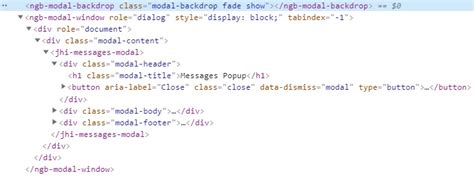 Twitter Bootstrap Angular Modal Popup Appears At The Bottom Stack
