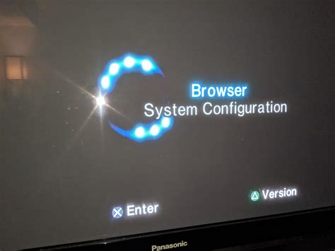 Problem With Ps2 System Configurations The Setting Is Grayed Out In Inaccessible Any Ideas