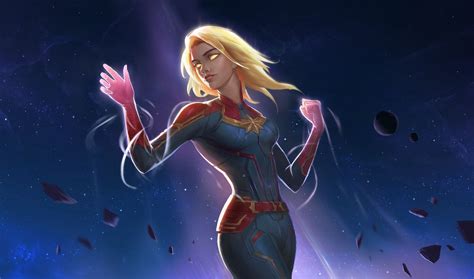 惊奇队长（captain Marvel） Bo 111 On Artstation At Artwork 6aroev