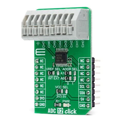 Mikroe Adc 12 Click Board™ Mikroe 4376 Debug Store