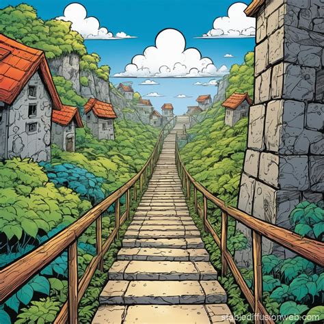 Path To Top Game Style Stable Diffusion Online