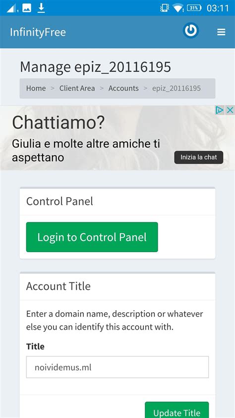 Unlimited Free Web Hosting Infinityfree Apk For Android Download