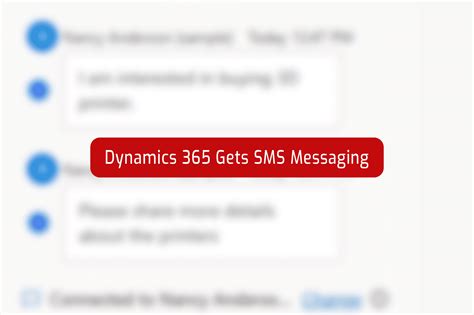 Get Ahead With Dynamics 365 Text Messaging Evorio