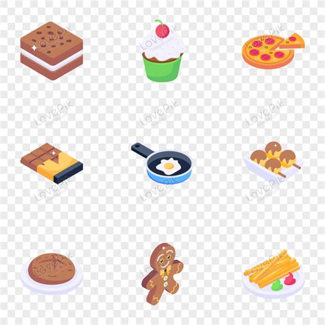 맛있는 음식 아이콘 아이콘 팩 Png 일러스트 무료 다운로드 Lovepik