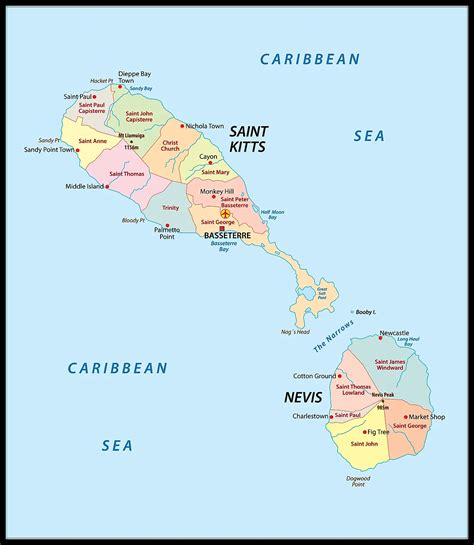 Saint Kitts And Nevis Maps And Facts World Atlas
