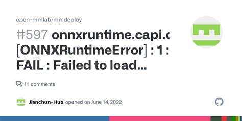 Onnxruntime Capi Onnxruntime Pybind11 State Fail ONNXRuntimeError