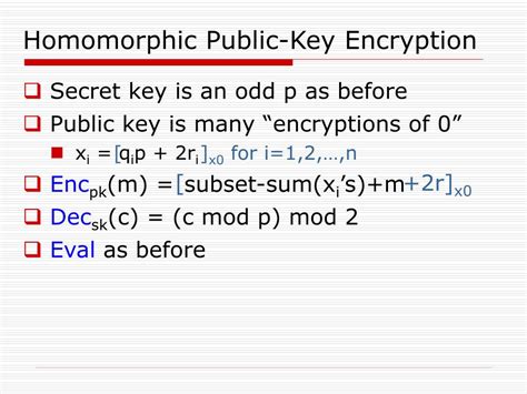 Ppt Fully Homomorphic Encryption Over The Integers Powerpoint Presentation Id 219918