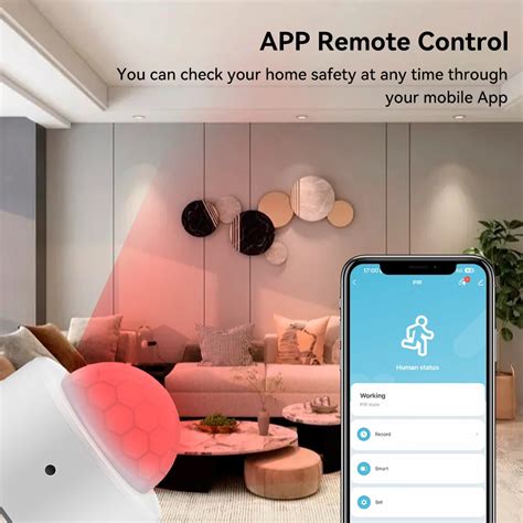 Датчик движения Tuya Zigbee 2 в 1 датчик присутствия человека яркий освещенный датчик Pir